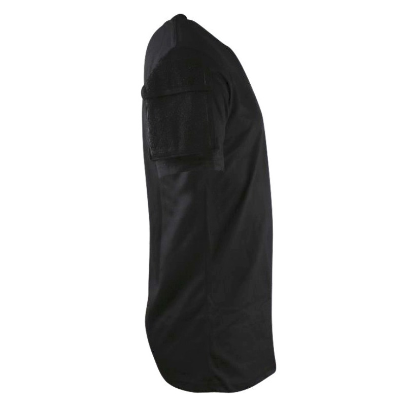 Tactical T-Shirt with Velcro for patches - Black