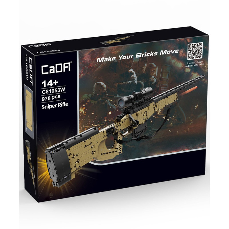 L96 British Army Sniper Rifle (Blocks)